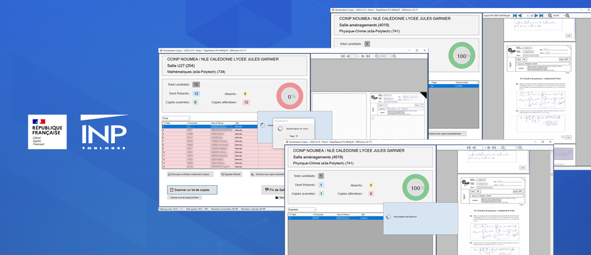 INP Toulouse: Automate the Processing of Examination Papers
